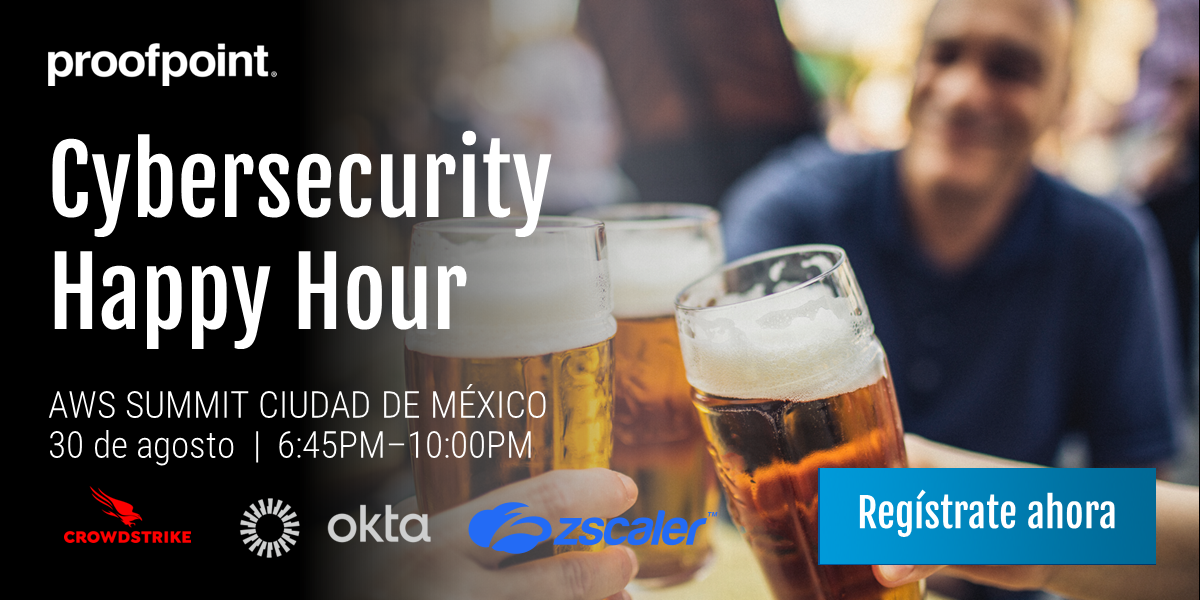 Cybersecurity Happy Hour en el AWS Summit Ciudad de México