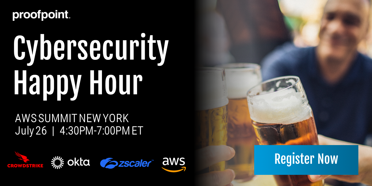 Cybersecurity Happy Hour at AWS New York Summit