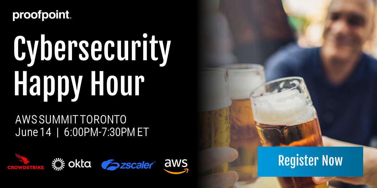 Cybersecurity Happy Hour at AWS Toronto Summit