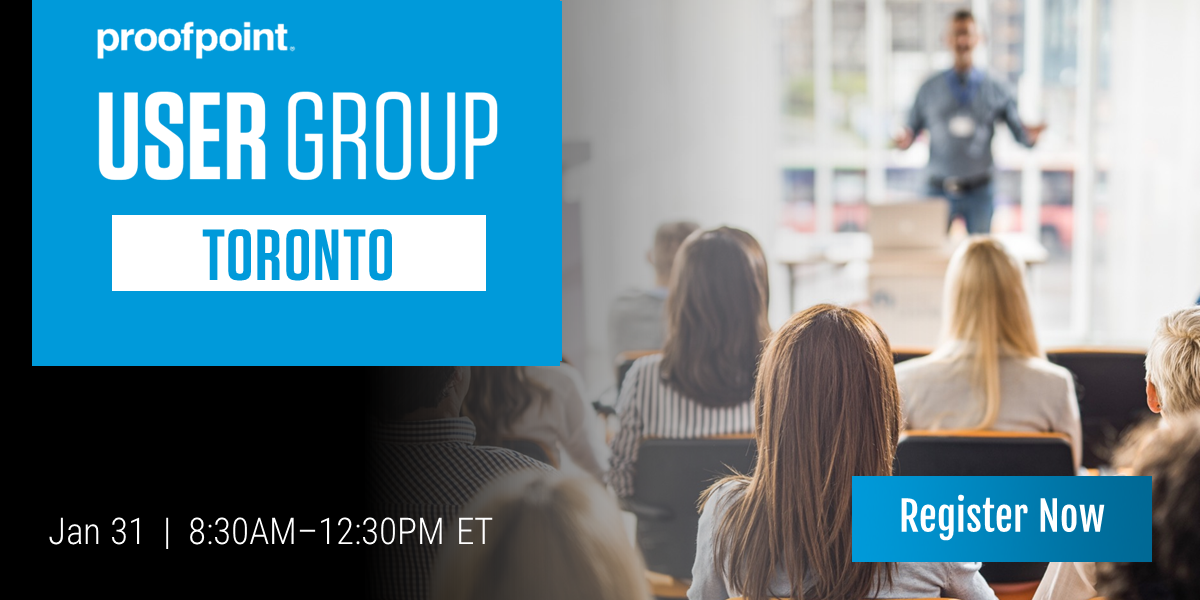Proofpoint User Group
